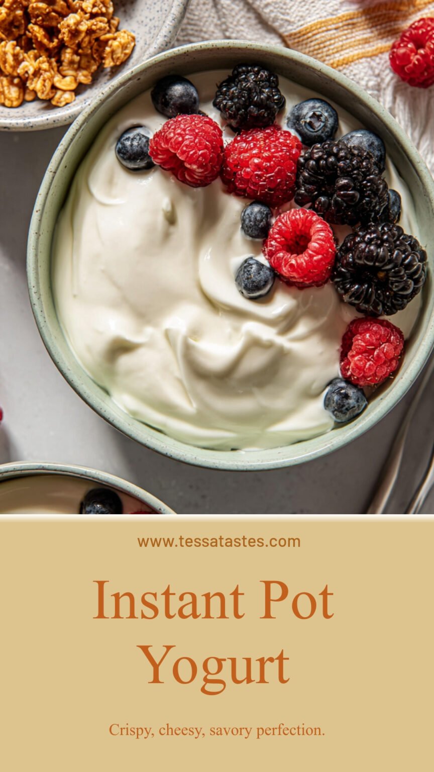Instant Pot Yogurt: Crispy, cheesy, savory perfection. – Tessa Tastes