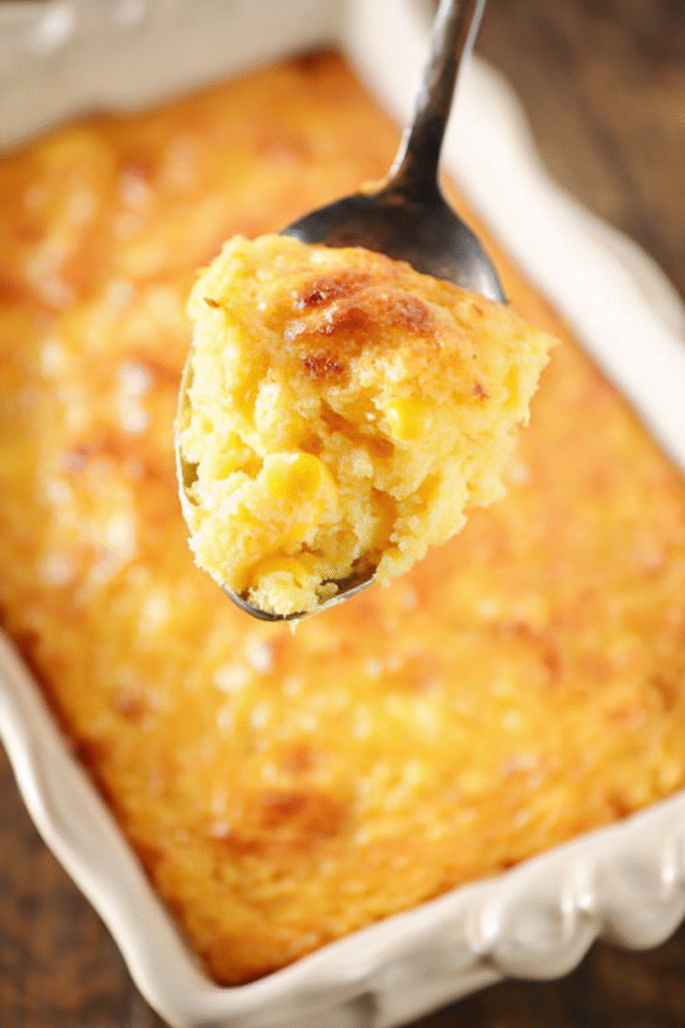 Creamy Corn Bake: Crispy golden perfection. – Tessa Tastes
