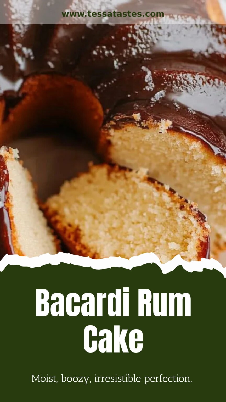 Bacardi Rum Cake: Moist, boozy, irresistible perfection. – Tessa Tastes