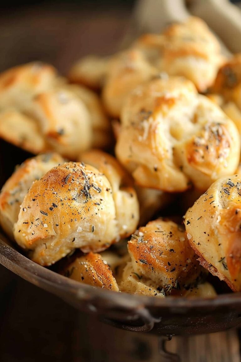 Cheesy Garlic Pull-Aparts: Oozing with garlic butter: Oozing with ...