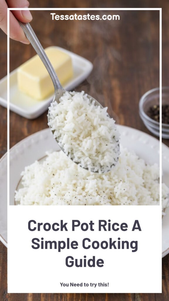 Crock Pot Rice A Simple Cooking Guide – Tessa Tastes