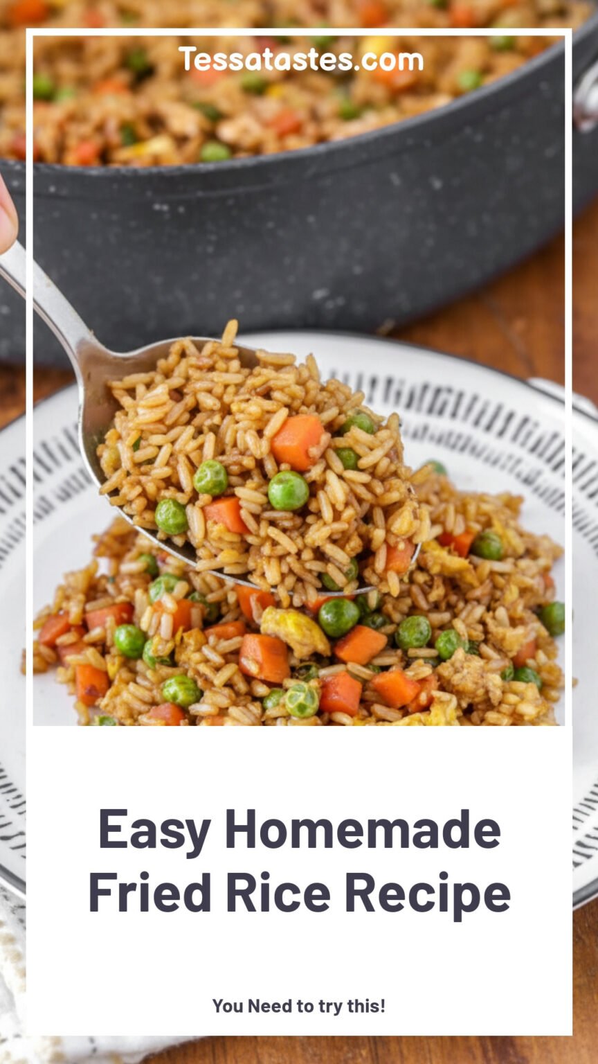 Easy Homemade Fried Rice Recipe – Tessa Tastes