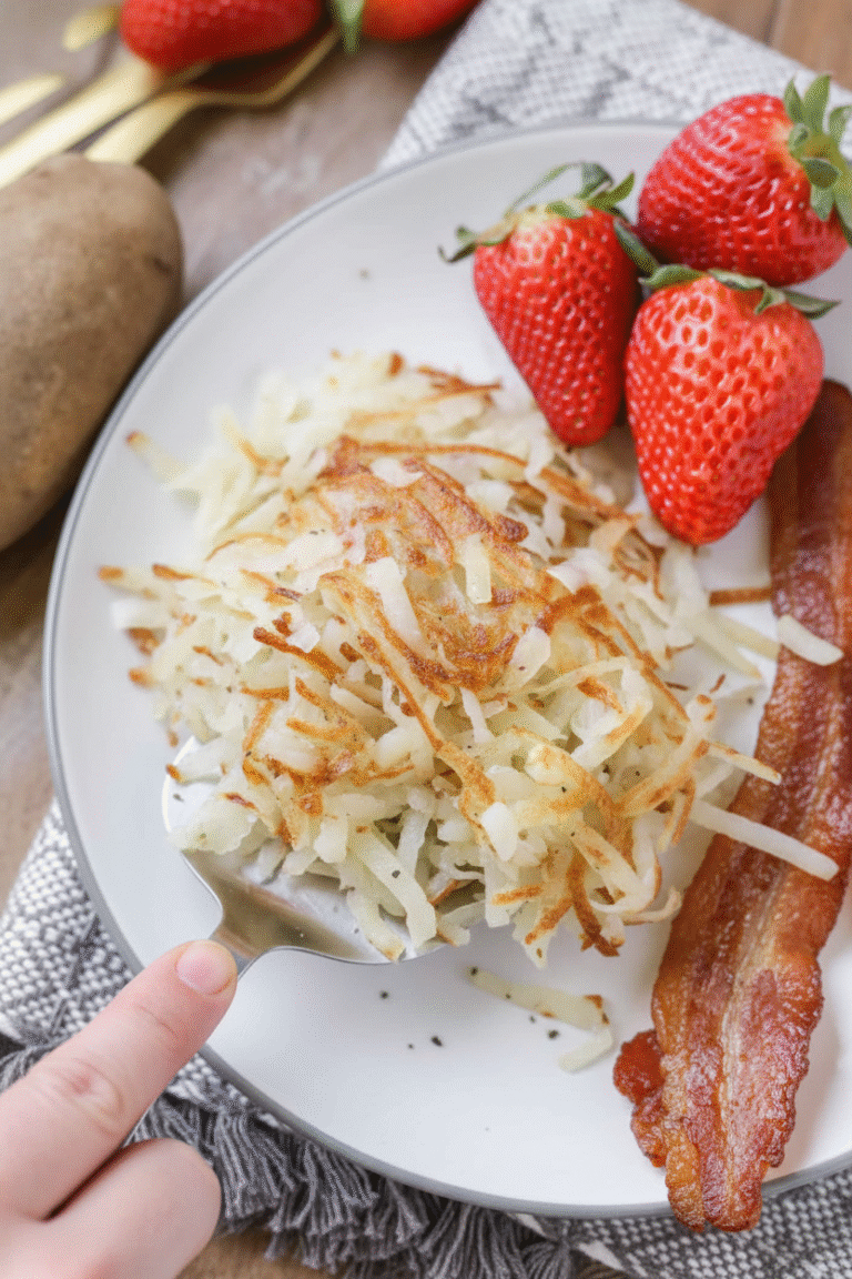 Easy Homemade Hash Browns Recipe – Tessa Tastes