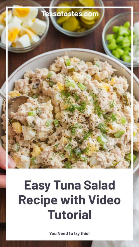 Easy Tuna Salad Recipe with Video Tutorial – Tessa Tastes