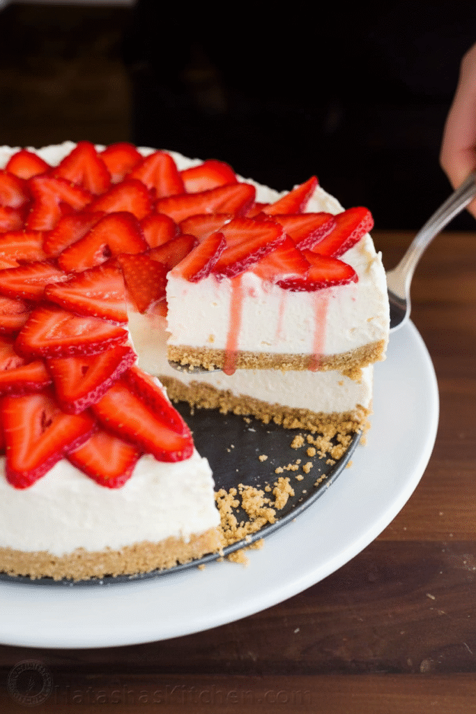 No-Bake Cheesecake Recipe Video Tutorial – Tessa Tastes